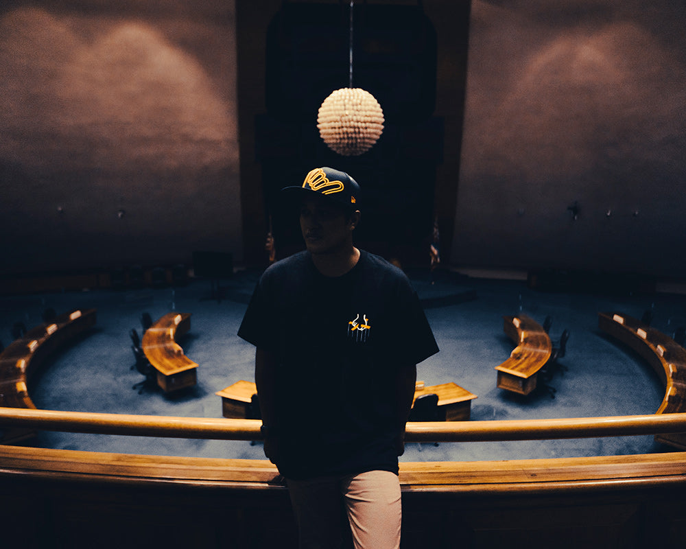 CHEEHUU SNAPBACK & SHADOW PUPPETS TEE – FITTED HAWAIʻI