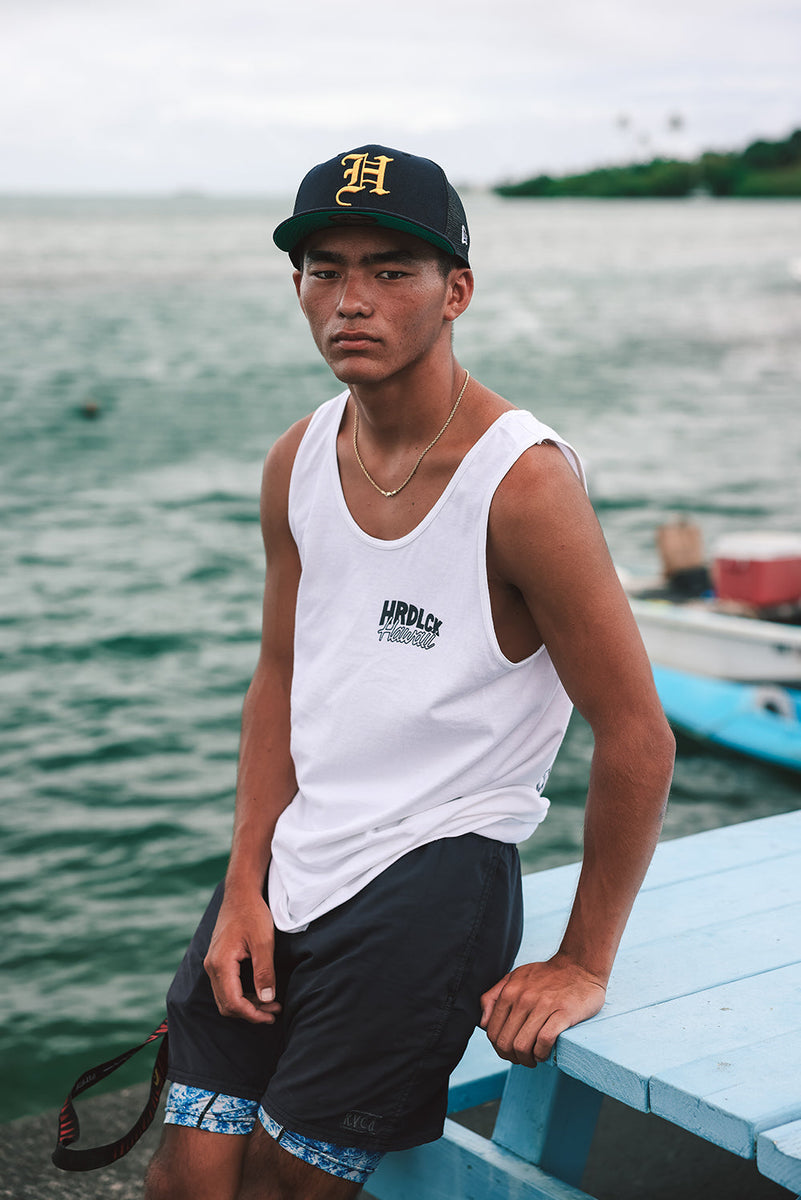 FITTED FOR HRDLCK: H PRIDE SNAPBACK, MARLIN FEVER TANK TOP, & MARLIN F ...