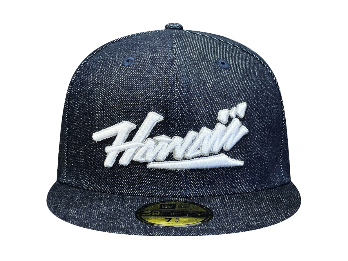 KALAI HAWAII FITTED - DENIM – FITTED HAWAIʻI